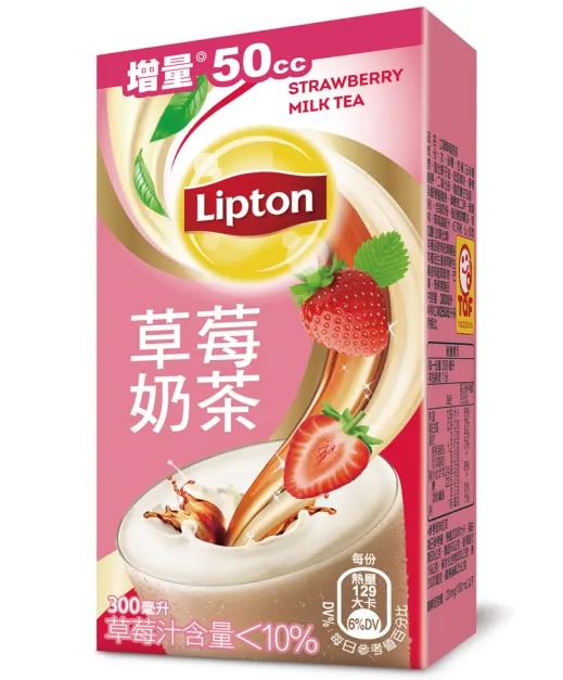 Lipton Strawberry Milk Tea/300ml*6pks – Davely's Asian Supermarket
