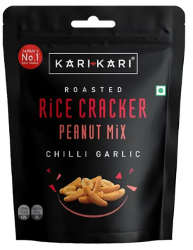 Kari-Kari Rice Cracker Peanut Mix(Chilli Garlic)/50g – Davely's Asian ...