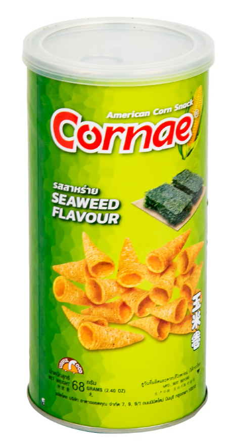 Cornae Corn Snack Seaweed(Can)/68g – Davely's Asian Supermarket