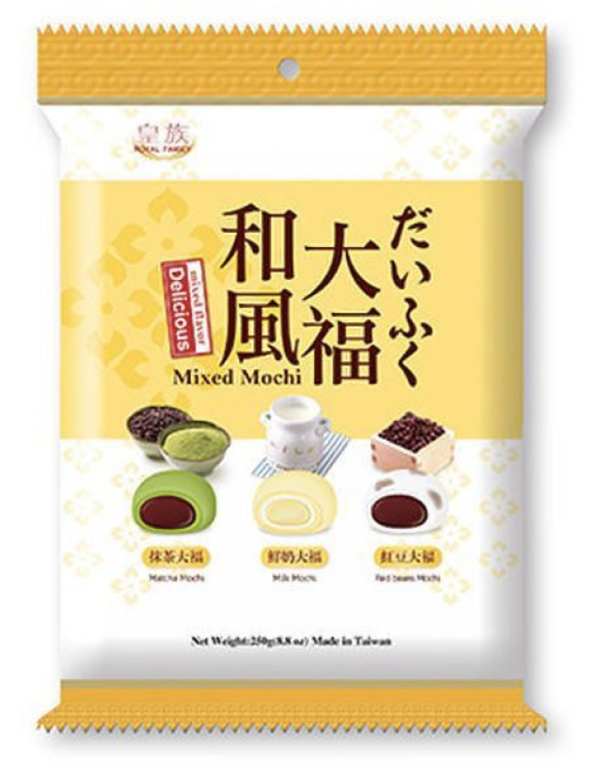 Royal Family Mixed Mochi(RB MK MCHA)/250g – Davely's Asian Supermarket