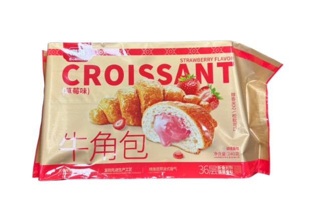 Ding Fu Strawberry Flavor Croissant/240g – Davely's Asian Supermarket