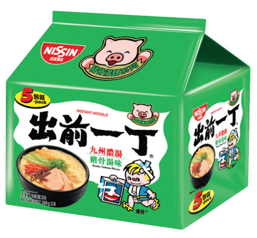 Nissin Tokotsu Noodle/100G*5P – Davely's Asian Supermarket